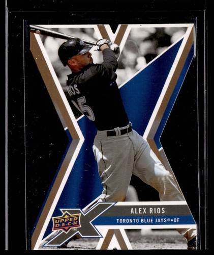 2008 Upper Deck X #98 Alex Rios - Toronto Blue Jays | eBay