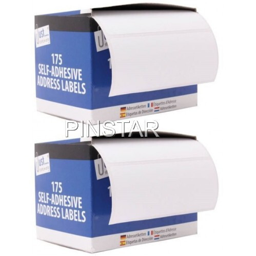 350 SELF ADHESIVE ADDRESS LABELS EASY PEEL STICKY STICK ON 89mm x 36mm ...