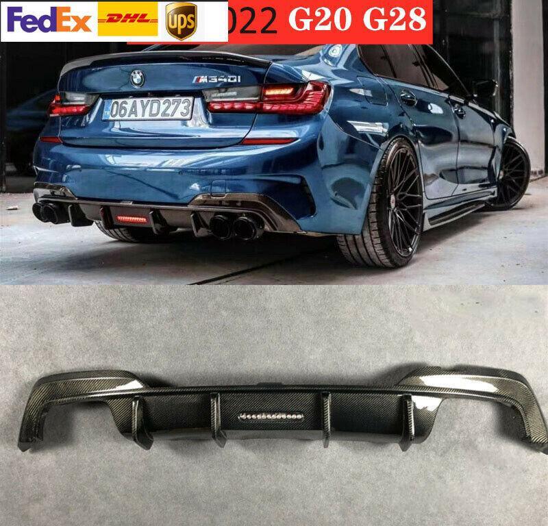 Fits For 19-22 BMW G20 M340i M Performance Rear Bumper Lip Diffuser ...