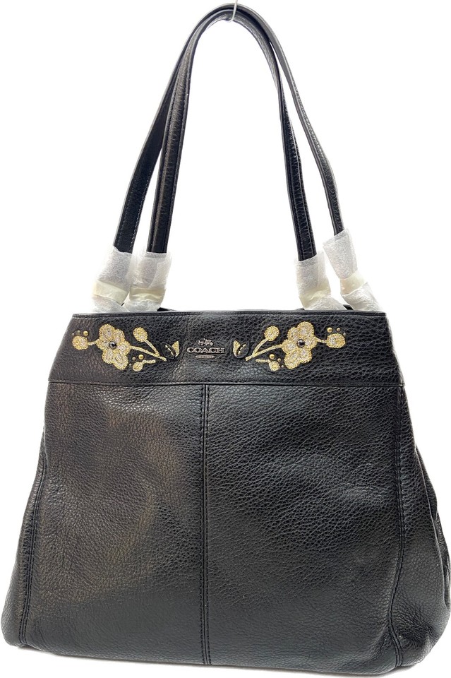 Coach Pebble Leather Signature Lexi Chain Shoulder Bag | eBay