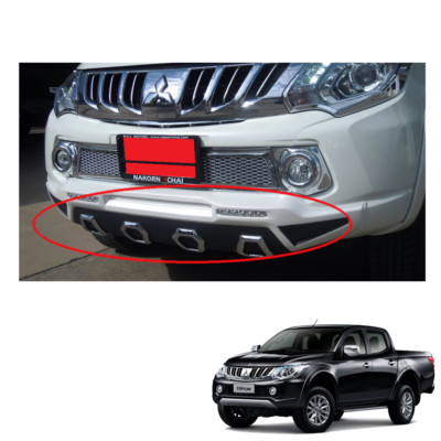 For Mitsubishi L200 Triton 15 17 Front Cladding Bumper Skid Plate ...