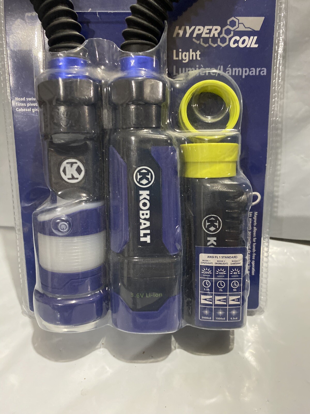 KOBALT Hypercoil Flexible Magnetic Work Light Rechargeable (0498288 ...