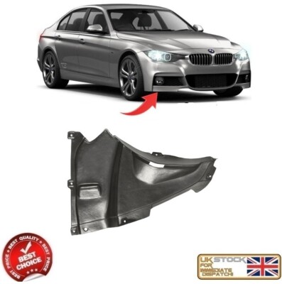 FOR BMW 3 F30 F31 12-16 M-PACKAGE FRONT UNDER BUMPER MUD GUARD SPLASH ...