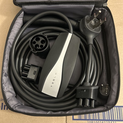 OEM Gen 2 Tesla Mobile Charger w/ 14-50, 5-15, and SAE J1772 Adapters ...