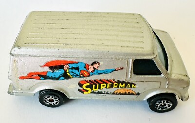 Superman Supervan Corgi Juniors U.S. Van - Vintage 1978 2.75” Length ...