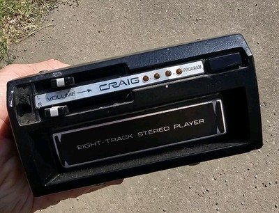 Craig 3134 Compact 8-Track Stereo Tape Player | eBay