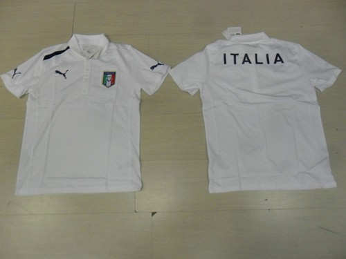 10102 Italy PUMA Italy White Polo Representation Official Po | eBay