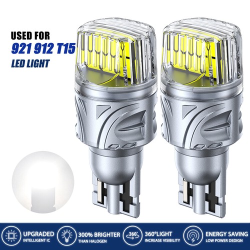 AUTOONE LED Reverse Back Up Light Bulb 921 912 W16W 904 906 916 Super ...