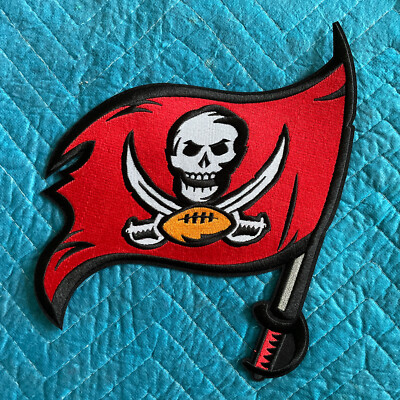 Tampa Bay Buccaneers HUGE 10” Iron On Embroidered Jacket Patch | eBay