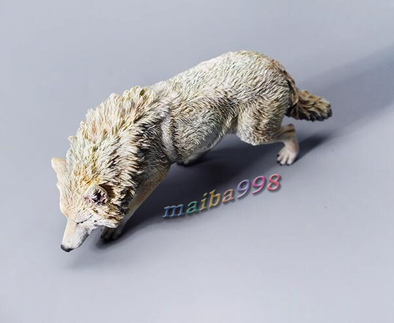 Vivid 1/6 North America Grey Wolf Action Figure Model Statue Toy Home ...