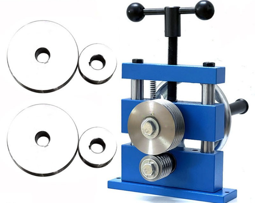 Bracelet forming machine press weld interface gold and silver hollow ...