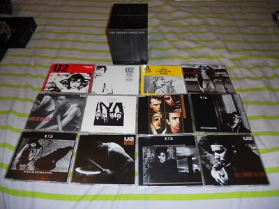 U2 THE SINGLES COLLECTION 1981-1989 12 CD Box Set Rare Out Of Print OOP ...