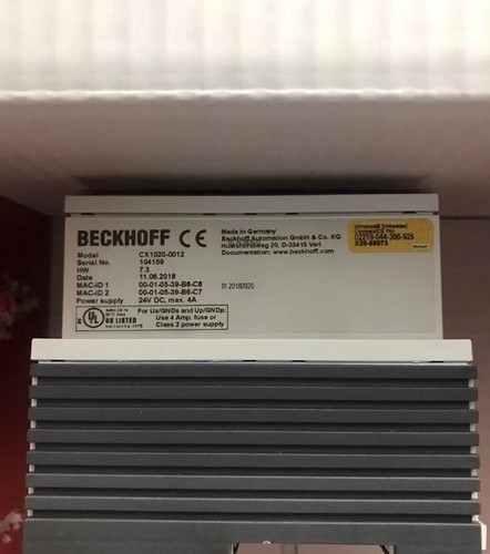 1PC Beckhoff CX1020-0012 PLC Module Expedited Shipping | eBay