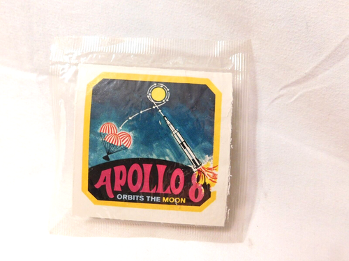 Vintage APOLLO 8 Sticker 1968 Kellogg's Cereal NEW IN PACKAGE | eBay