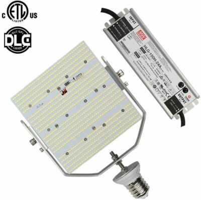 400W HID Parking Lot Shoebox Bulb Replacement E39 150W LED Retrofit ...