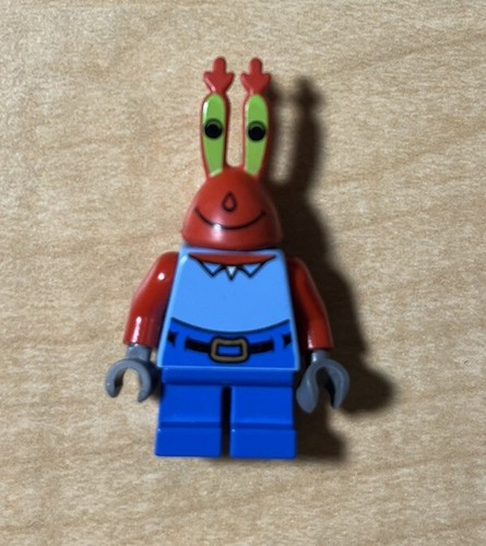 LEGO SPONGEBOB SQUAREPANTS Mr. Krabs Minifigure 3825 Krusty Krab 2006 ...