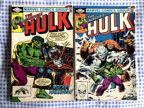 Incredible Hulk 271, 272 (1982) 1st comic book app of Rocket Raccoon | eBay