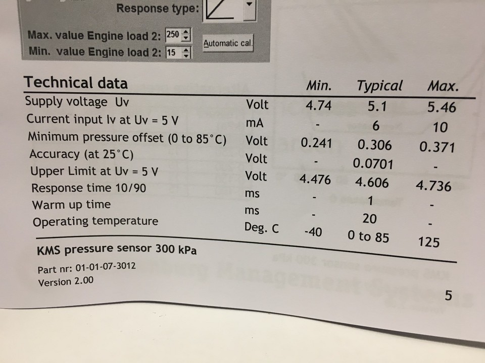 300kpa 3bar Map Sensor Omex Me221 Megasquirt Syvecs Dta KMS Ecu syvecs ...