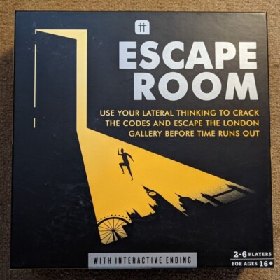 Escape Room In London Talking Tables Game Ages 16+ Brand New Sealed | eBay