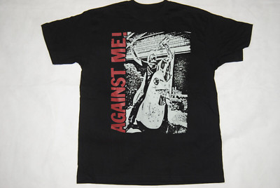 Against Me! Band Gift For Family Black T-Shirt Cotton Unisex RM413 | eBay