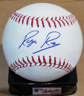Roger Repoz Autographed Official Major League Baseball w/COA | eBay
