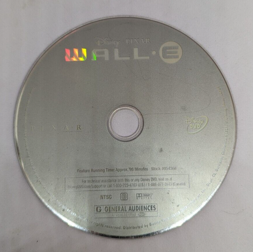 Wall-E (DVD) - - - DISC ONLY 786936734911| eBay