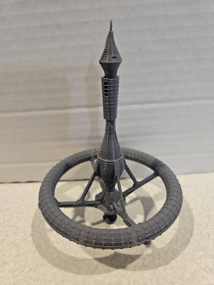3d printed "Zephyr" ring ship Battlestar Galactica fleet 5in | eBay