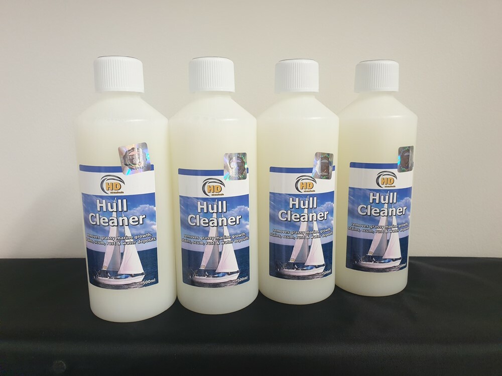 GRP Hull Cleaner, Stain and Rust Remover 500ml Boat Yacht cleaner ...