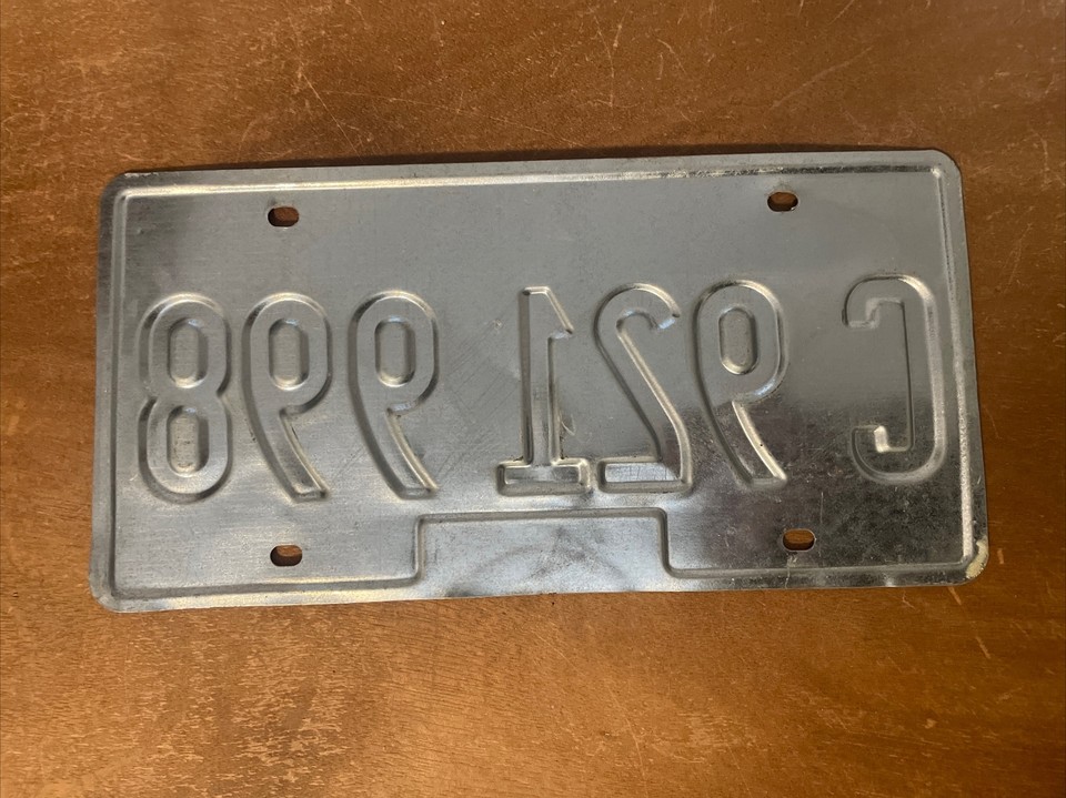 1983 Illinois License Plate # C 921 998 | eBay