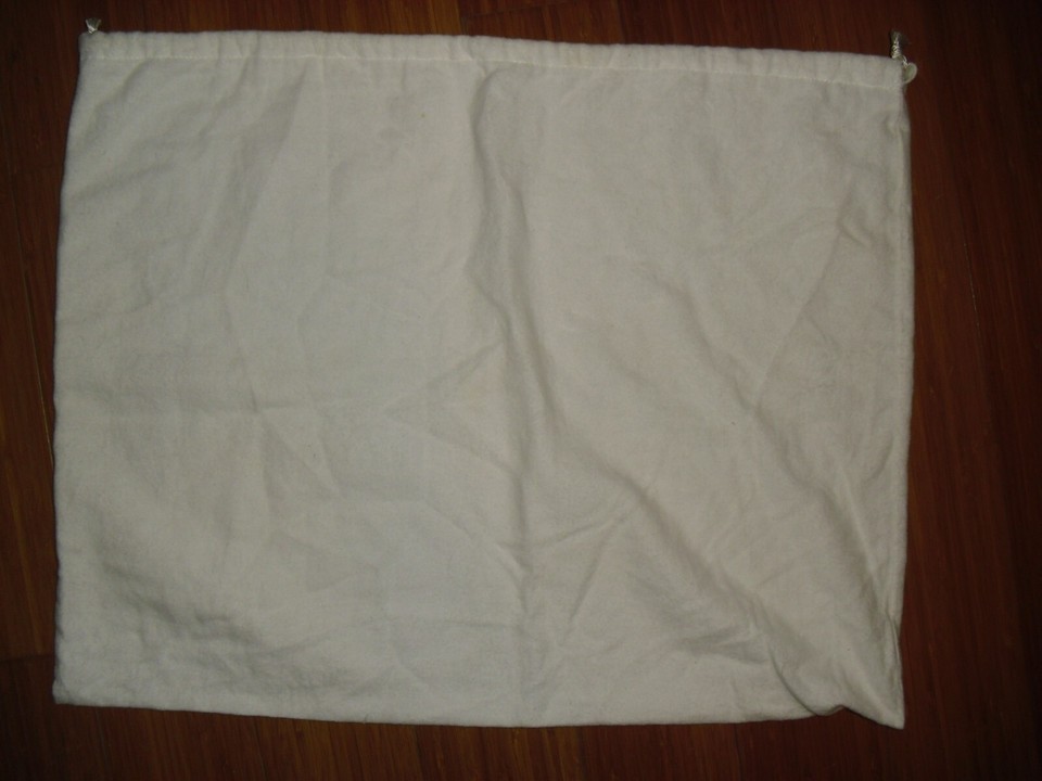 BRIGHTON DRAWSTRING CLOSE FLANNEL DUST BAG 16"BY 21" EUC | eBay