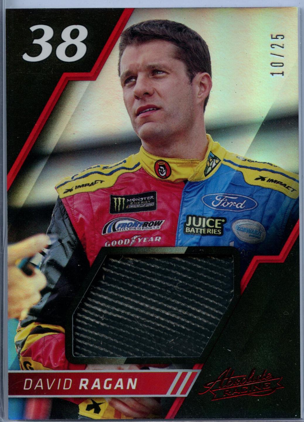 2017 Panini Absolute - Absolute Memorabilia David Ragan #AM-DR Spectrum ...