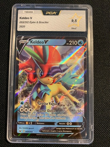 Carte Pokemon KELDEO 053/202 Ultra Rare V Épée et Bouclier EB01 FR PCA ...