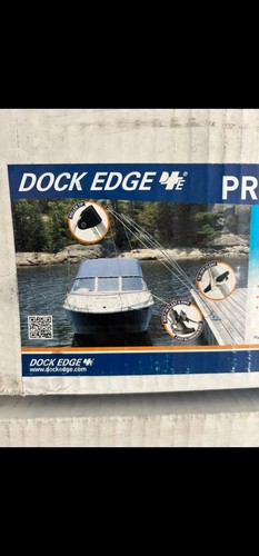 Dock Edge DE3400F 12 Ft. Mooring Whip (Pair) Lines & Hardware 5,000 Lb ...