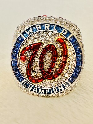 2019 Washington Nationals World Series Championship Ring, 🇺🇸 SHIP | eBay