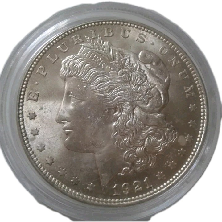 1921 USA 1 One Dollar Morgan A24 Silver Dollar | eBay