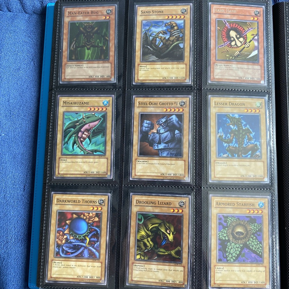 Yu-Gi-Oh! Legend Of Blue Eyes LOB Complete Set 1-125 | eBay