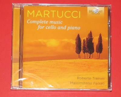 Martucci - Complete Music for Cello and Piano (Trainini, Ferrati) - CD ...