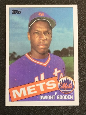 1985 Topps - #620 Dwight Gooden (RC) (Error Card) | eBay
