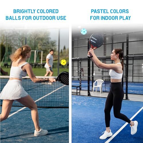 Pickleball Balls - Pickleballs Pickle Ball Set Outdoor 4 - Balls Pastel ...
