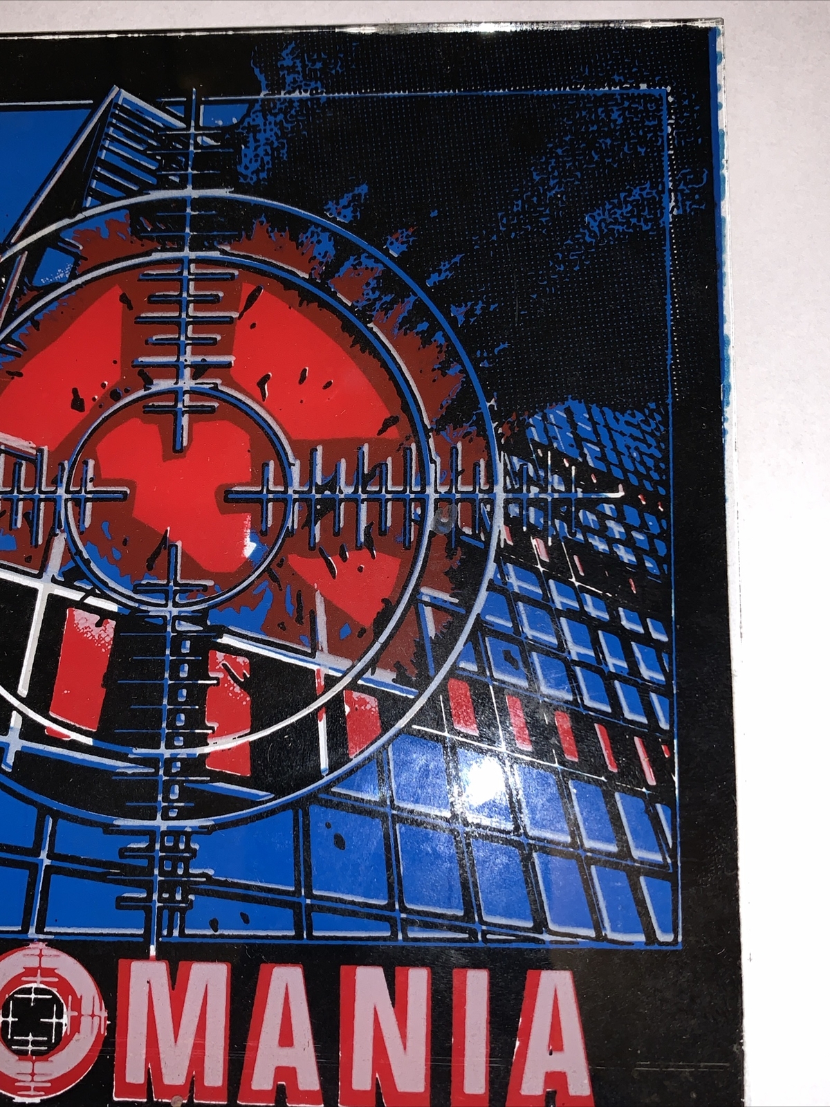 Rare 1980s DEF LEPPARD PYROMANIA Carnival Mirror. | eBay