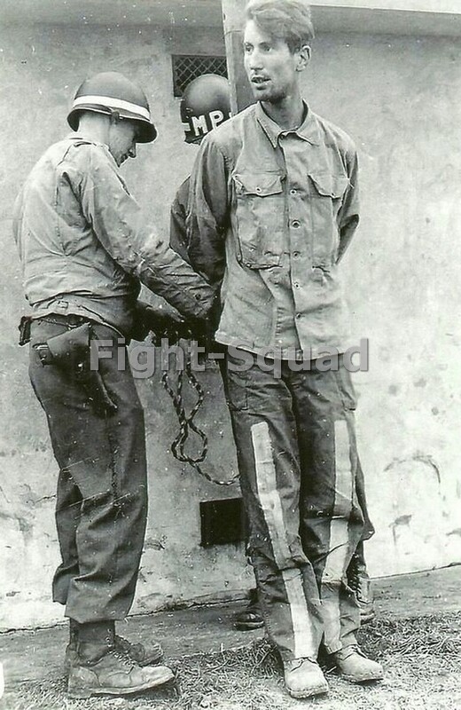 WW2 Picture Photo German Commando facing his fate after Battle of Bulge ...