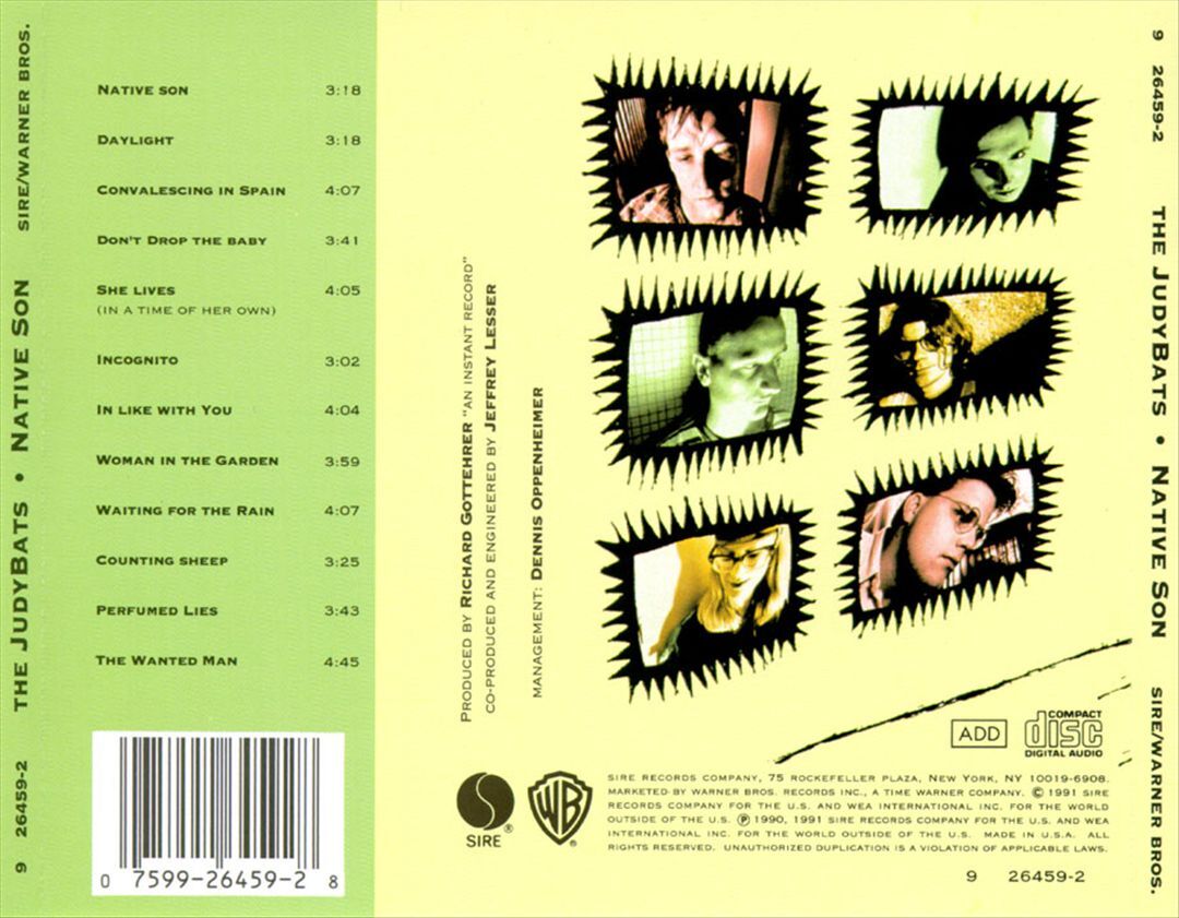 THE JUDYBATS NATIVE SON NEW CD 664140645929| eBay