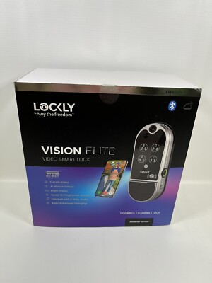Lockly Vision Elite Video Smart Lock - NEW | Deadbolt Edition ...