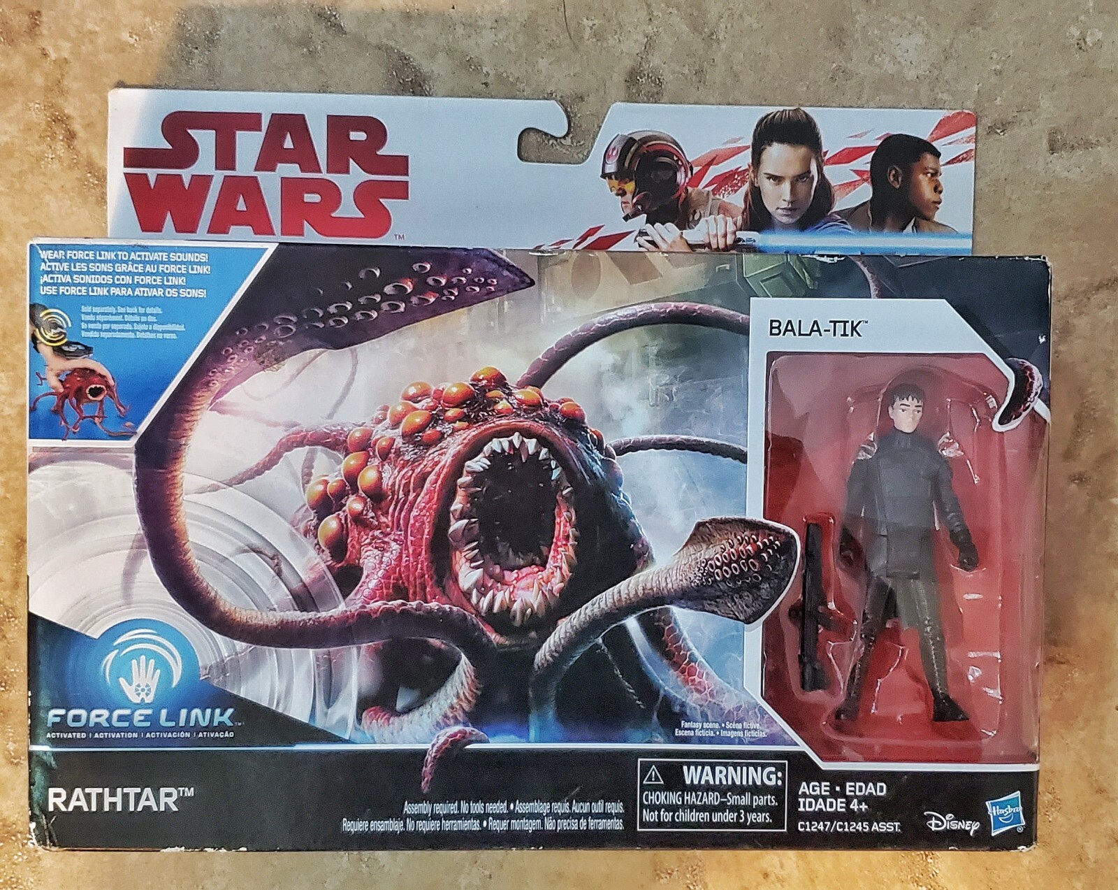 Star Wars The Last Jedi Force Link RATHTAR & BALA-TIK 3.75 Figure Pack ...