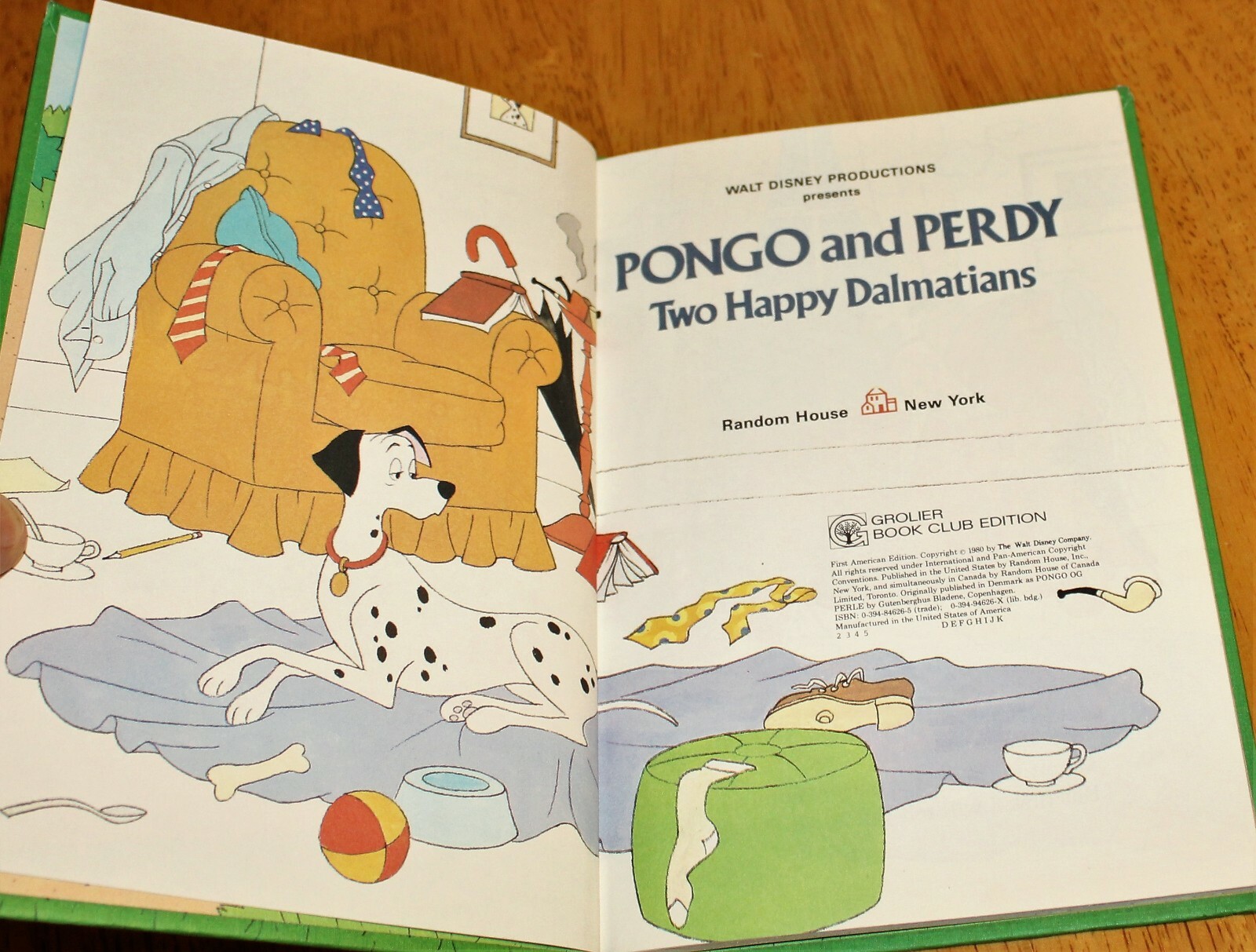 Disney Wonderful World of Reading: DISNEY'S PONGO & PERDY - TWO HAPPY ...