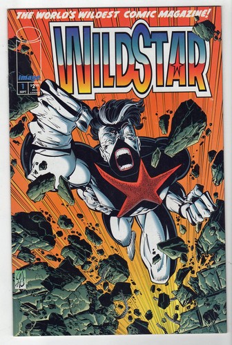 Wildstar #1 2 3 4 VF LOT (5) Image comics 1993-95 Sky Zero Gordon Jerry ...