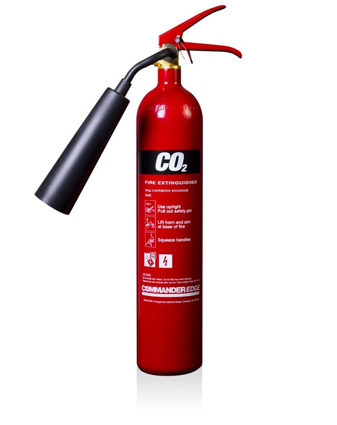 COMMANDER CO2 Fire Extinguisher - 2KG, 5KG | eBay UK