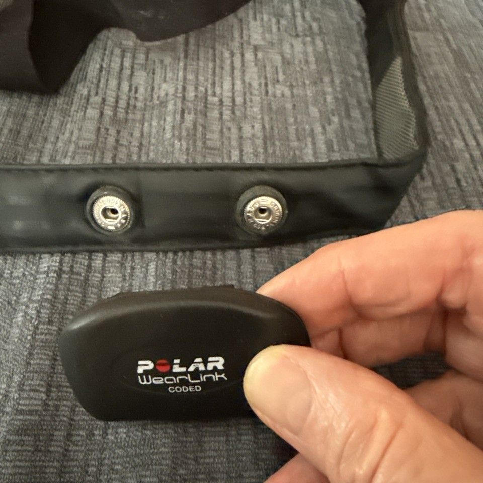 Polar FT4 Heart Rate Monitor Silver/Black | eBay