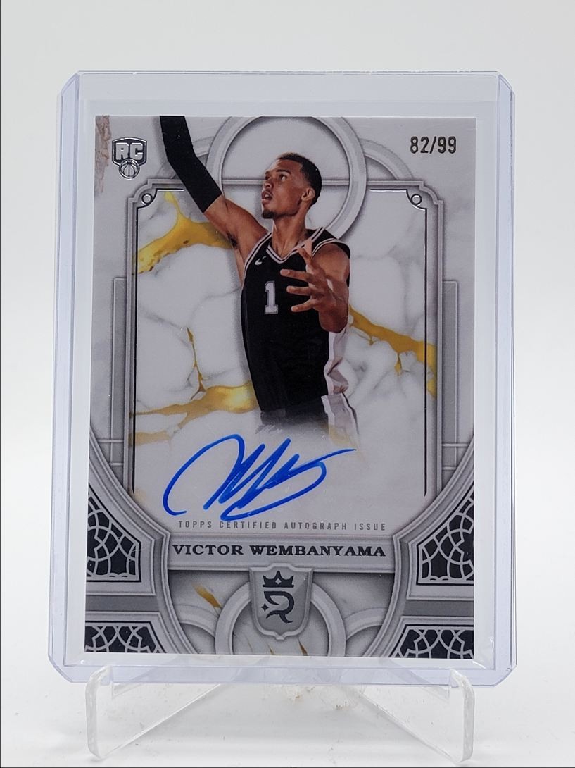Victor Wembanyama Cards Lighting Up Hoops Market