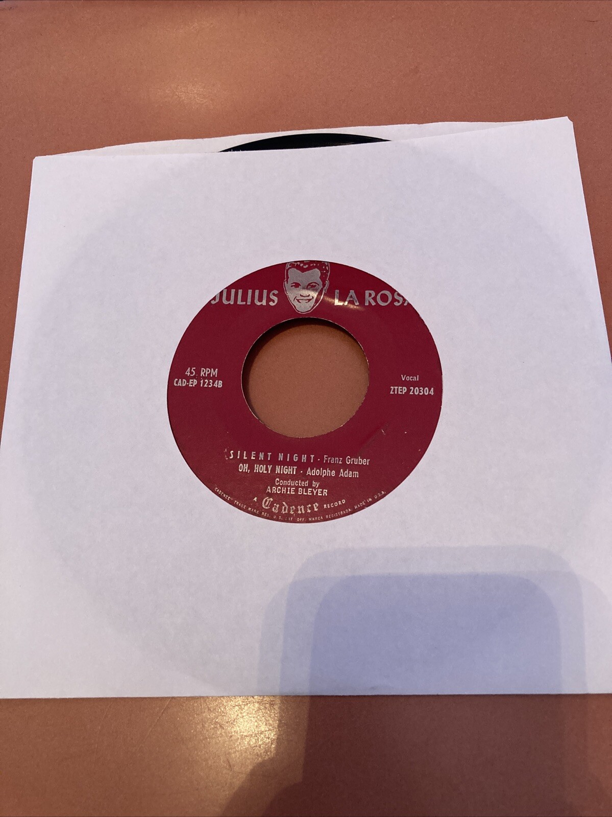 Julius LaRosa- Silent Night /Ava Maria/Oh Holy Night Vinyl 45 Record | eBay